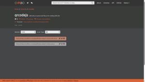 【プログラミング】JavaScriptでQRコードを生成する方法。Web上で読み取り可能なQRコードを作ってみよう。